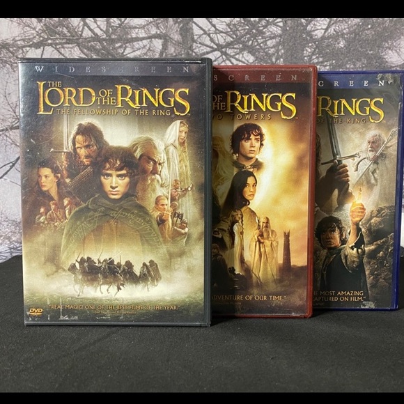 Other | Lord Of The Rings Dvd Trilogy | Poshmark